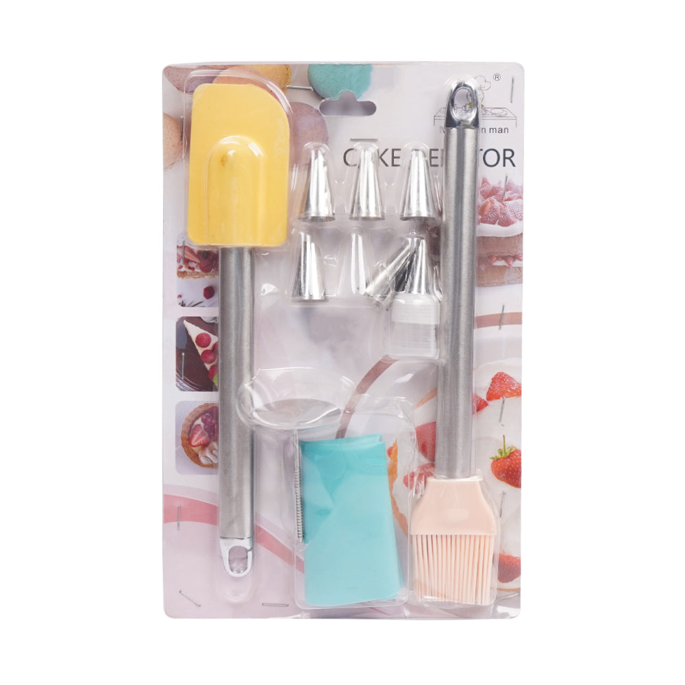 SPATULA SET 2PC WITH ICING BAG IR YW12