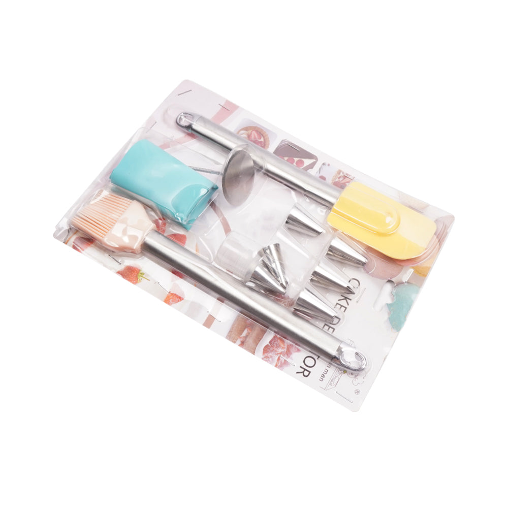 SPATULA SET 2PC WITH ICING BAG IR YW12
