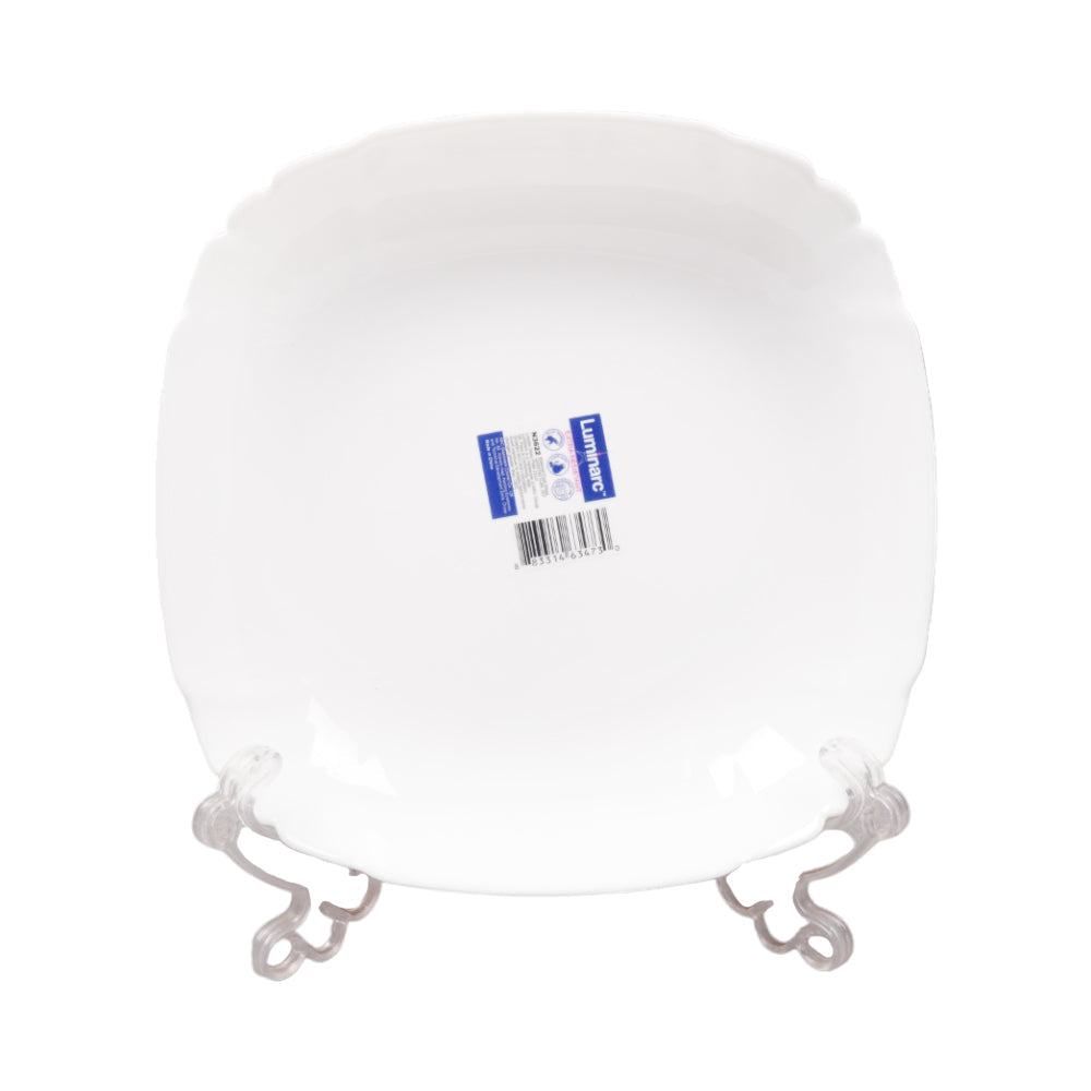 PLATE DEEP LUMINARC WHITE N3622