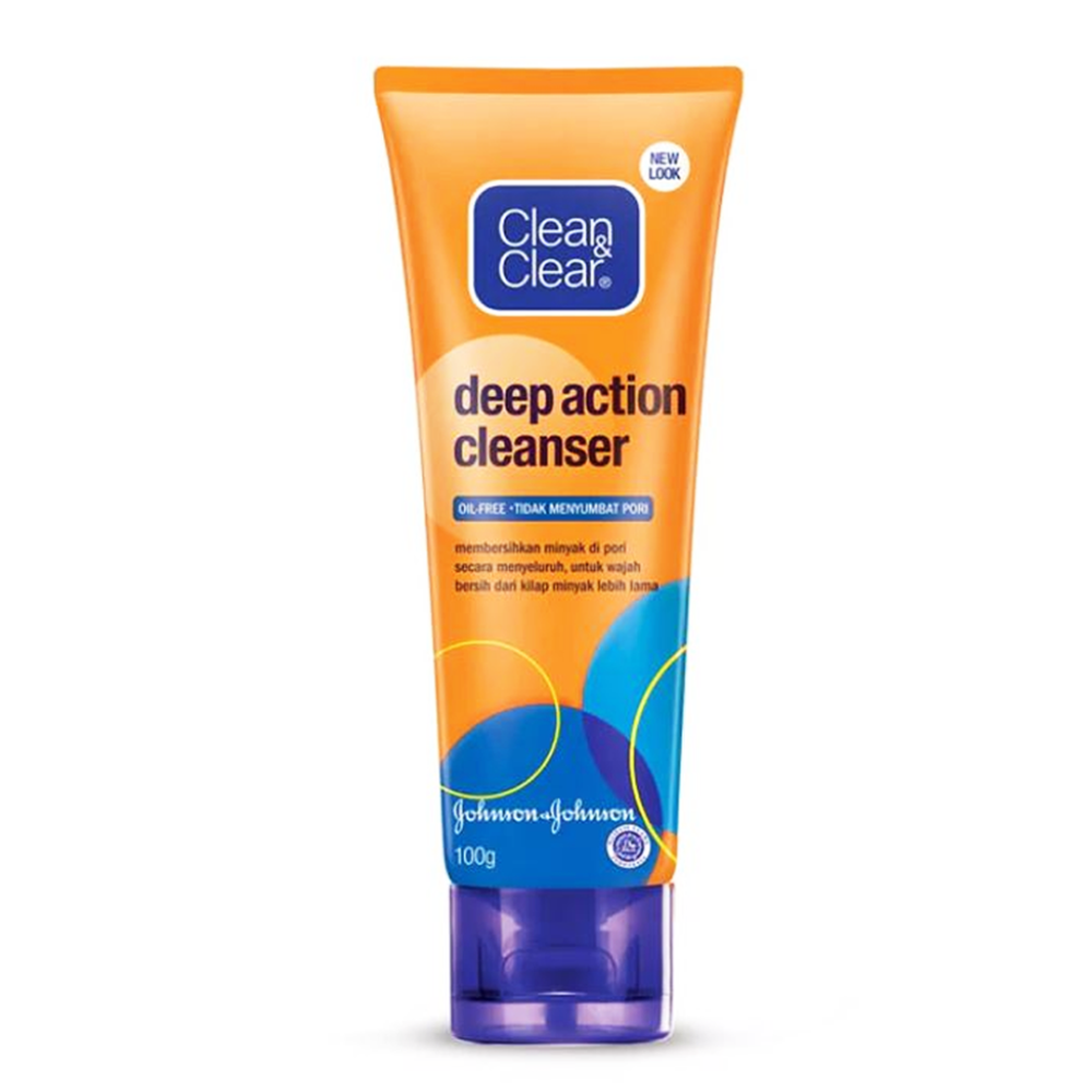 CLEAN CLEAR DEEP ACTION FACE WASH 100 GM